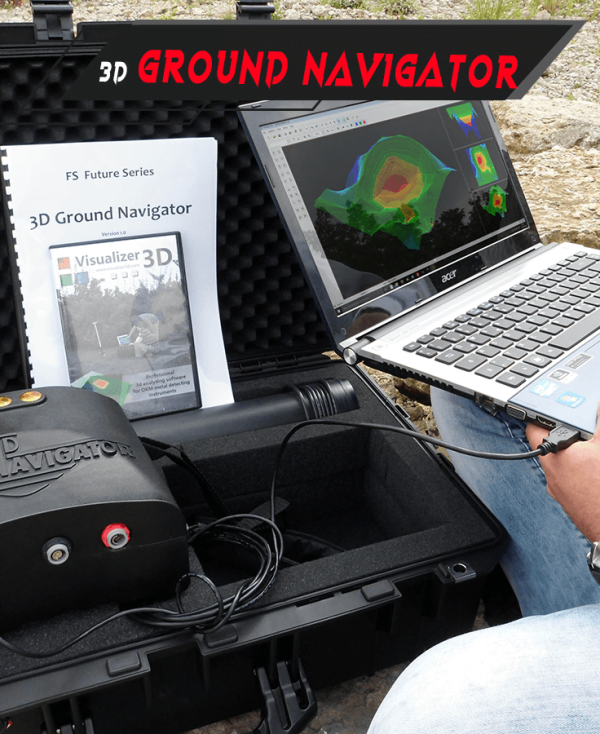3D Ground Navigator 2 A new version of best 3D metal detector