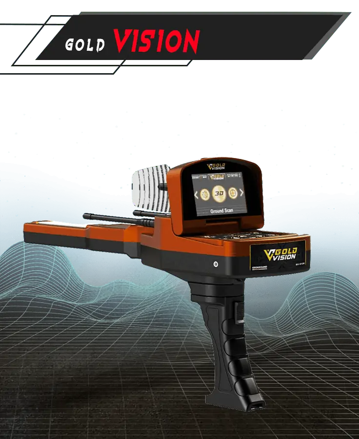 Gold Vision Gold & Metal Detector - 6 Search Systems
