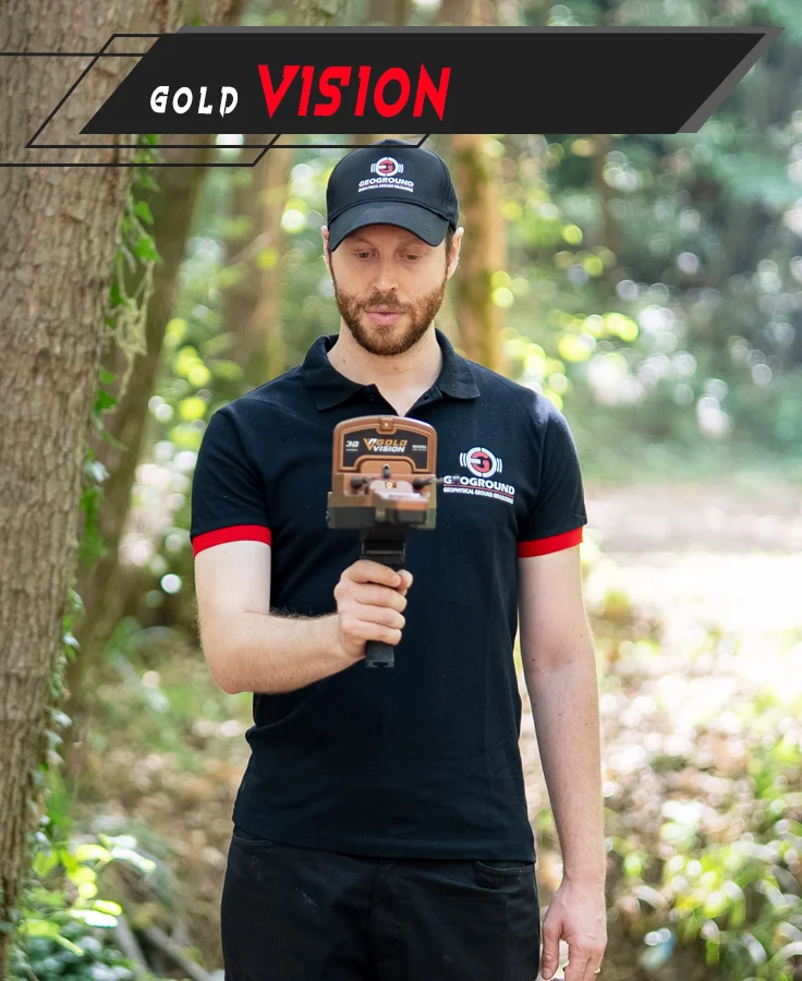 Gold Vision Gold & Metal Detector - 6 Search Systems