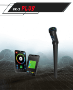 GR-3 PLUS 3D ground scanner is a small-size lightweight metal detector