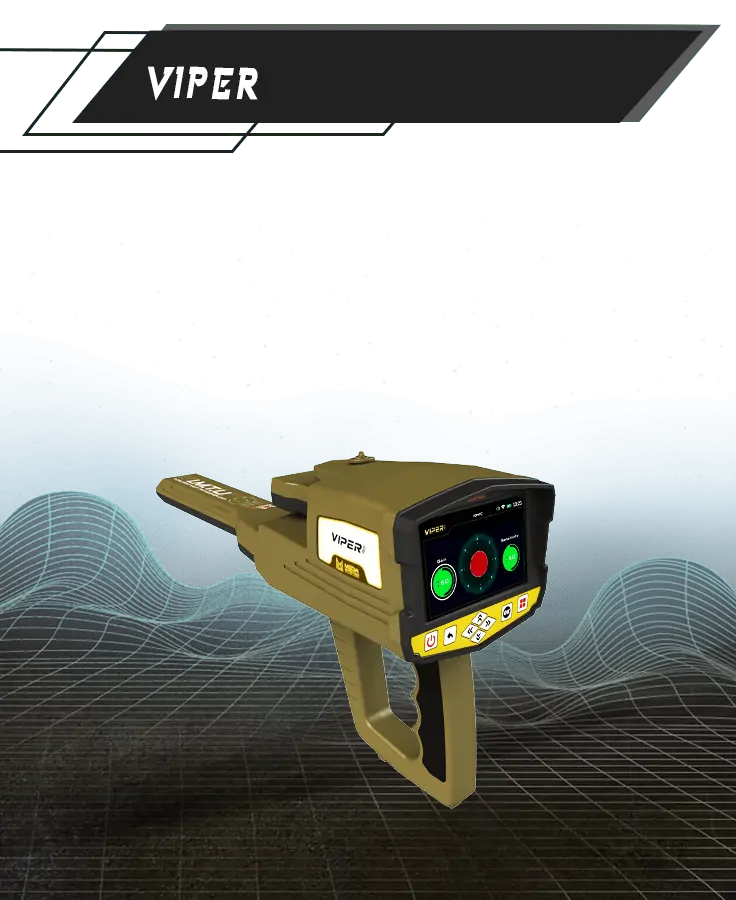 Viper is a multi-technologies metal detector with with six search systems