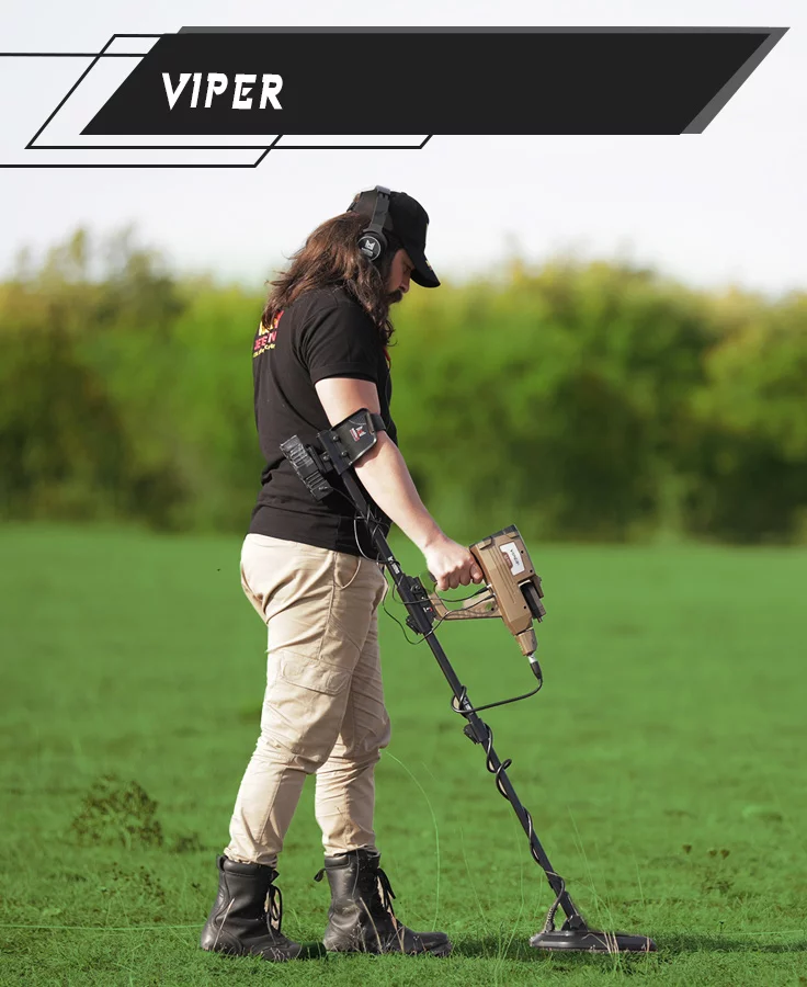 Viper is a multi-technologies metal detector with with six search systems